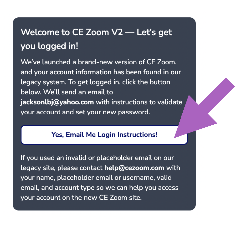 How to Log In to CE Zoom V2 for the First Time