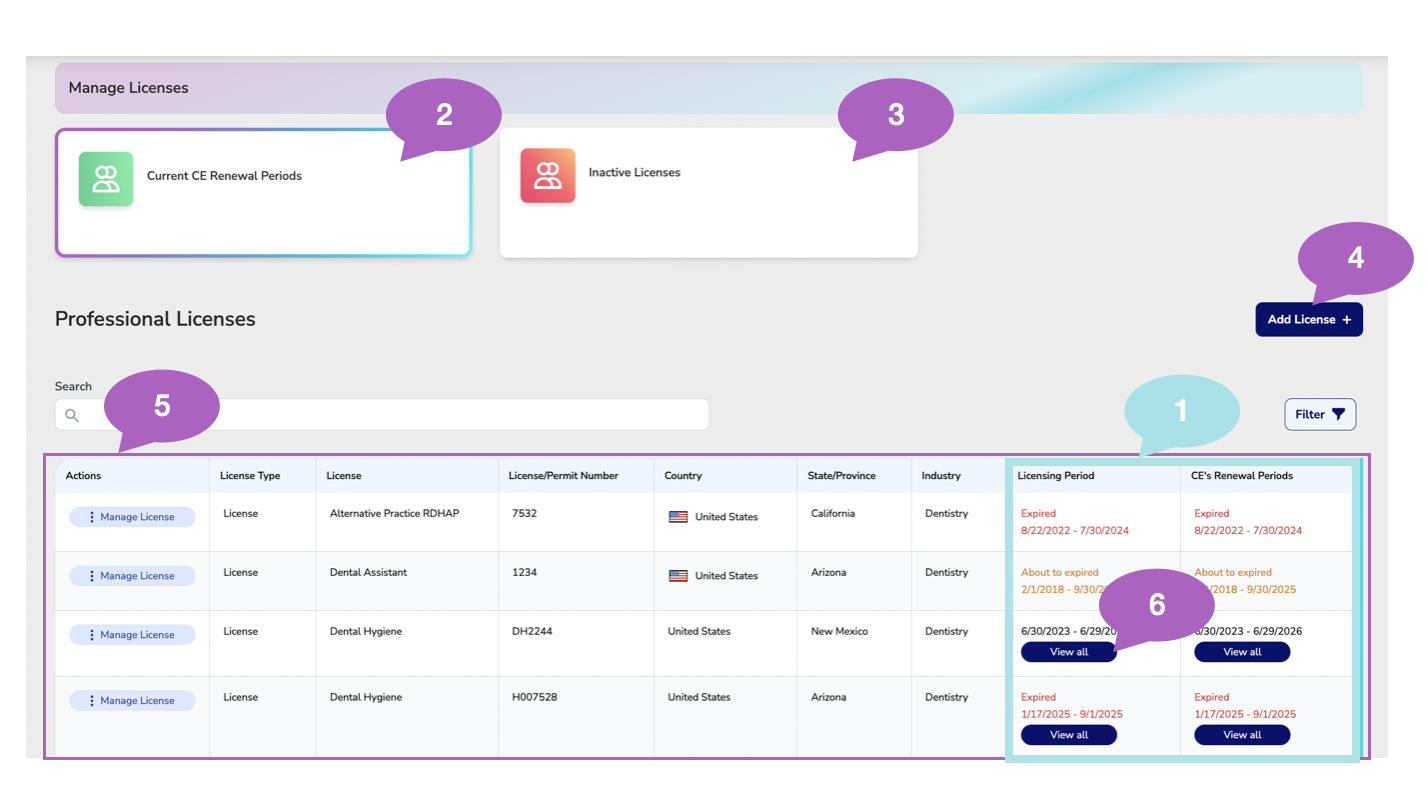 Understanding How to Manage Licenses on CE Zoom (V2)