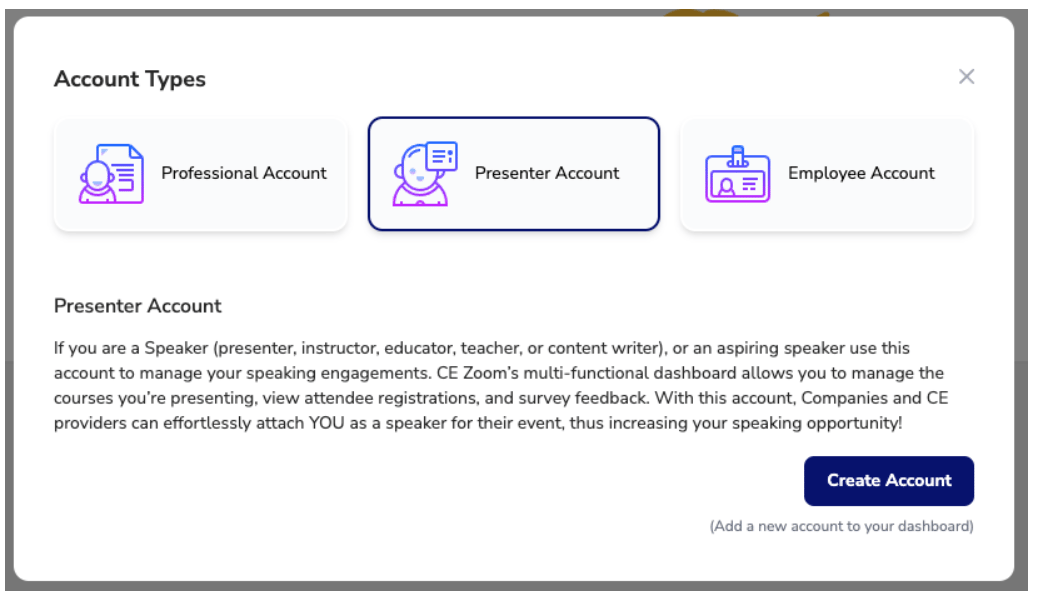 Understanding My CE Zoom (V2) Presenter Dashboard